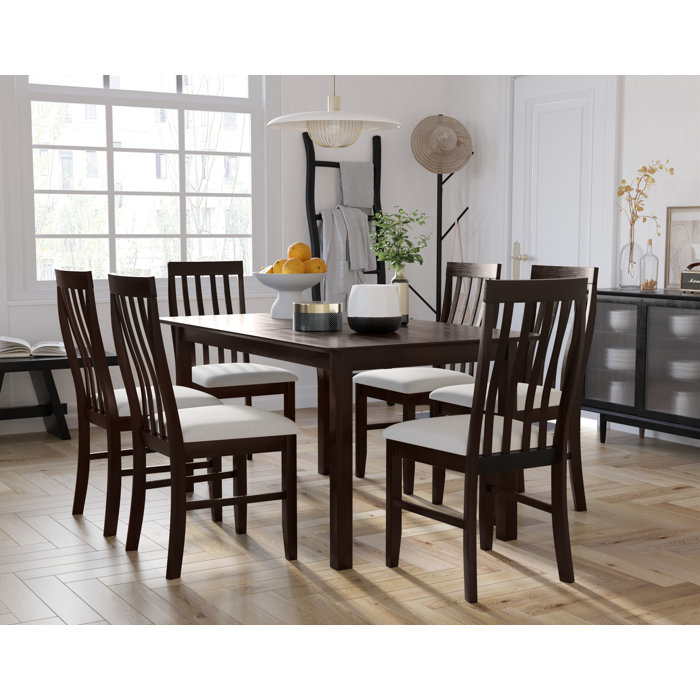 Lark Manor Alisha-Ann 7 - Piece Dining Set & Reviews | Wayfair