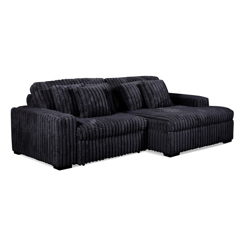Everly Quinn Sofa Slider Power Recliner Glider in Presley Fog | Wayfair