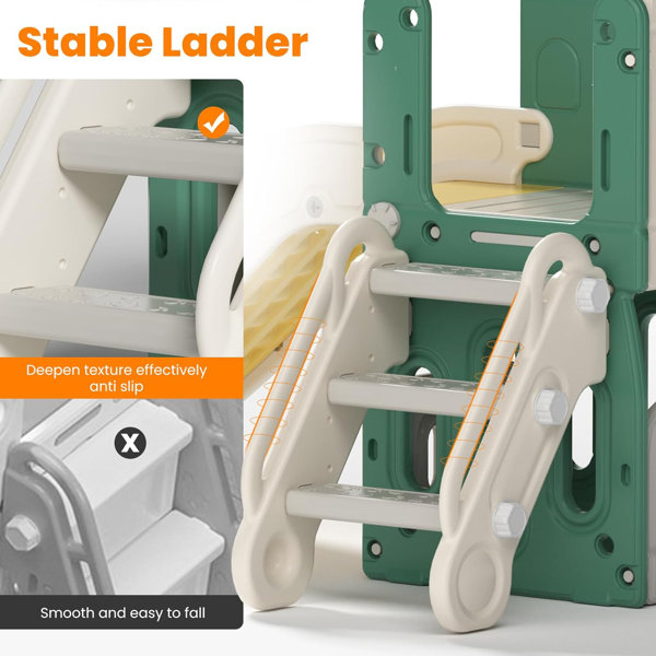 Runjian Co., Ltd. Tower Kids Slide, Kids Playground L-Shaped Slide ...