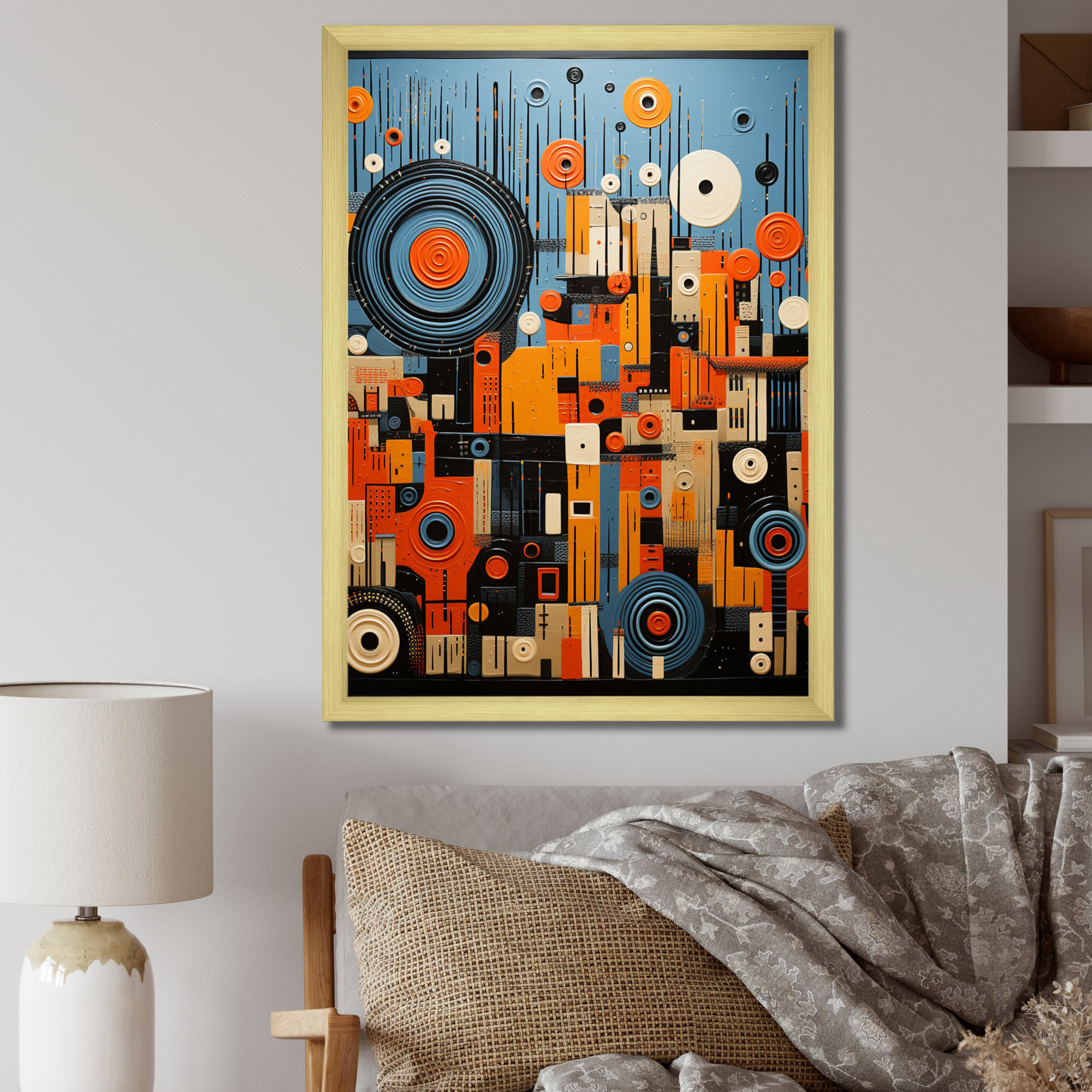 Wrought Studio African Tribal Rhythms Pastoral II " African Tribal ...