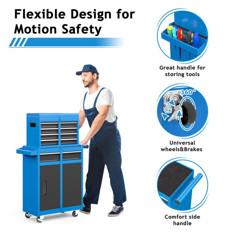 WFX Utility™ Tool Chest, 5-Drawer Rolling Tool Chests & Cabinets | Wayfair