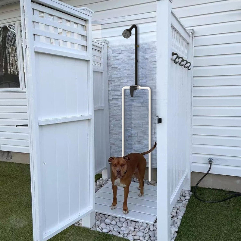 Beniar Outdoor Shower Kit, Shower Head Outdoor Backyard Poolside Beach ...