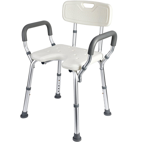 Espiron Optimum U Shower Chair Seat For Senior Up To 350lb Capacity ...