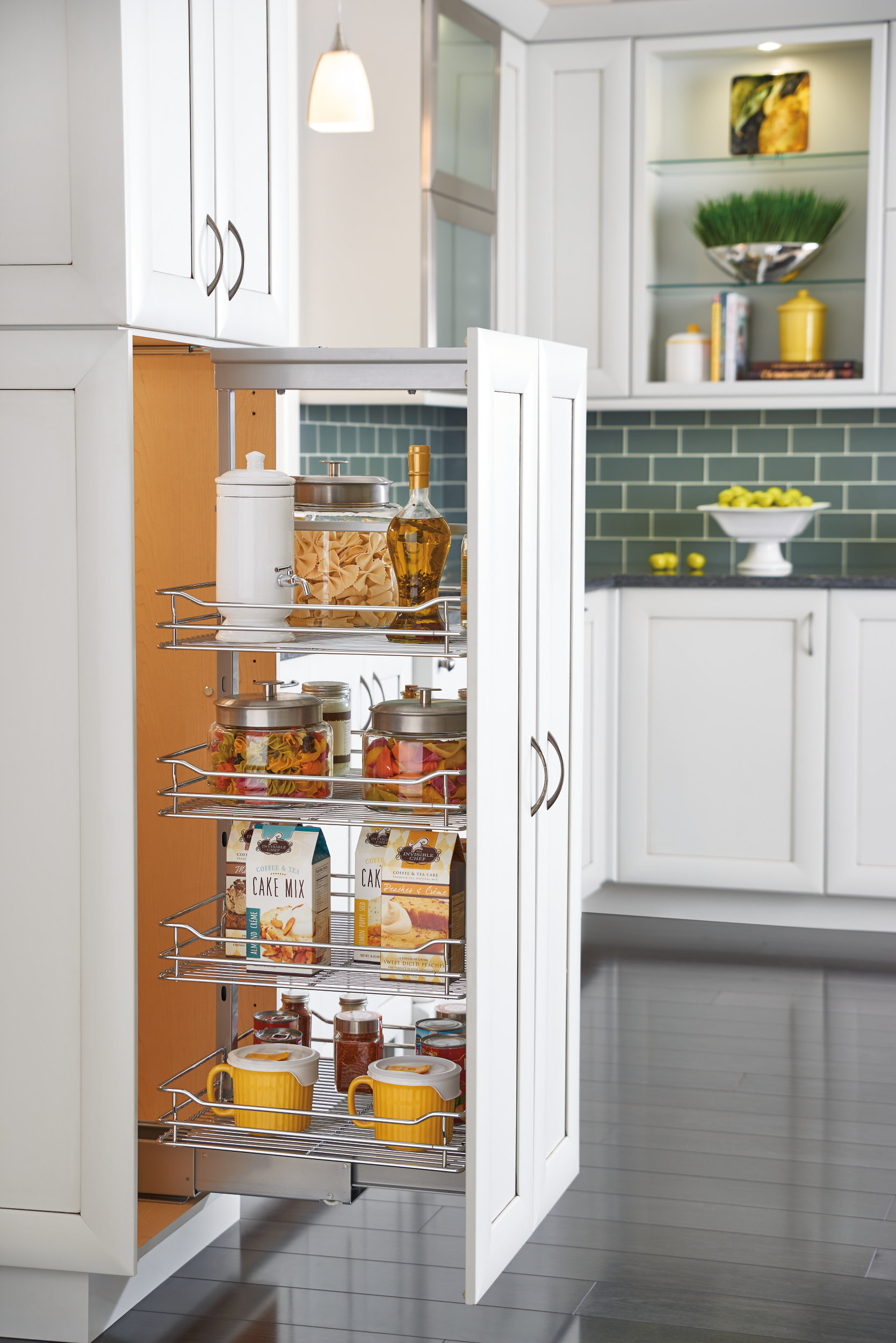 Rev-A-Shelf Adjustable Pantry System for Tall Pantry Cabinets & Reviews ...