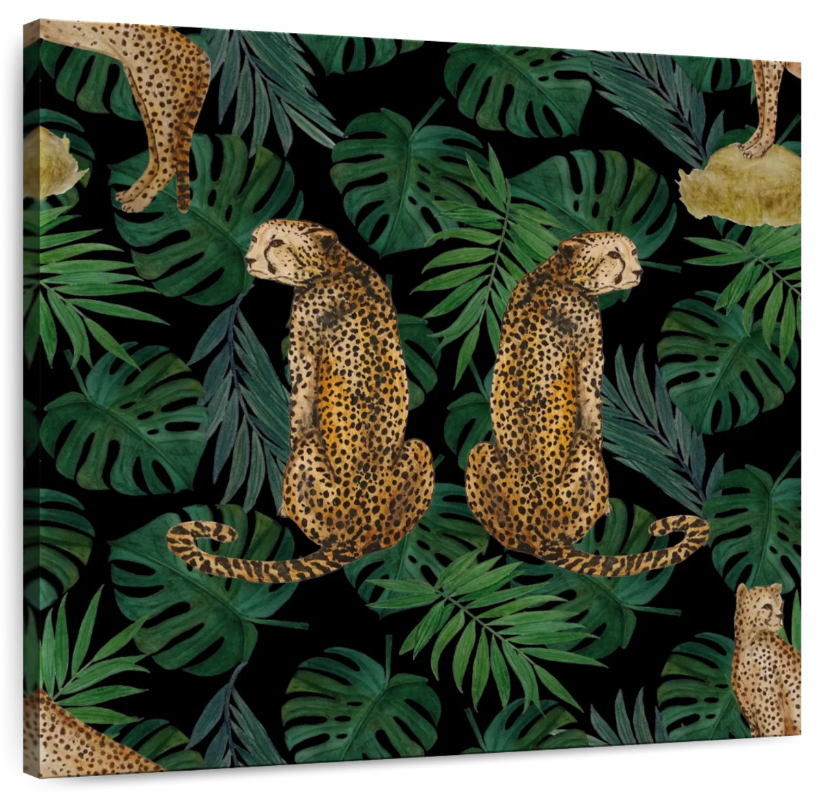 Ebern Designs Brampt Exotic Cheetahs | Wayfair