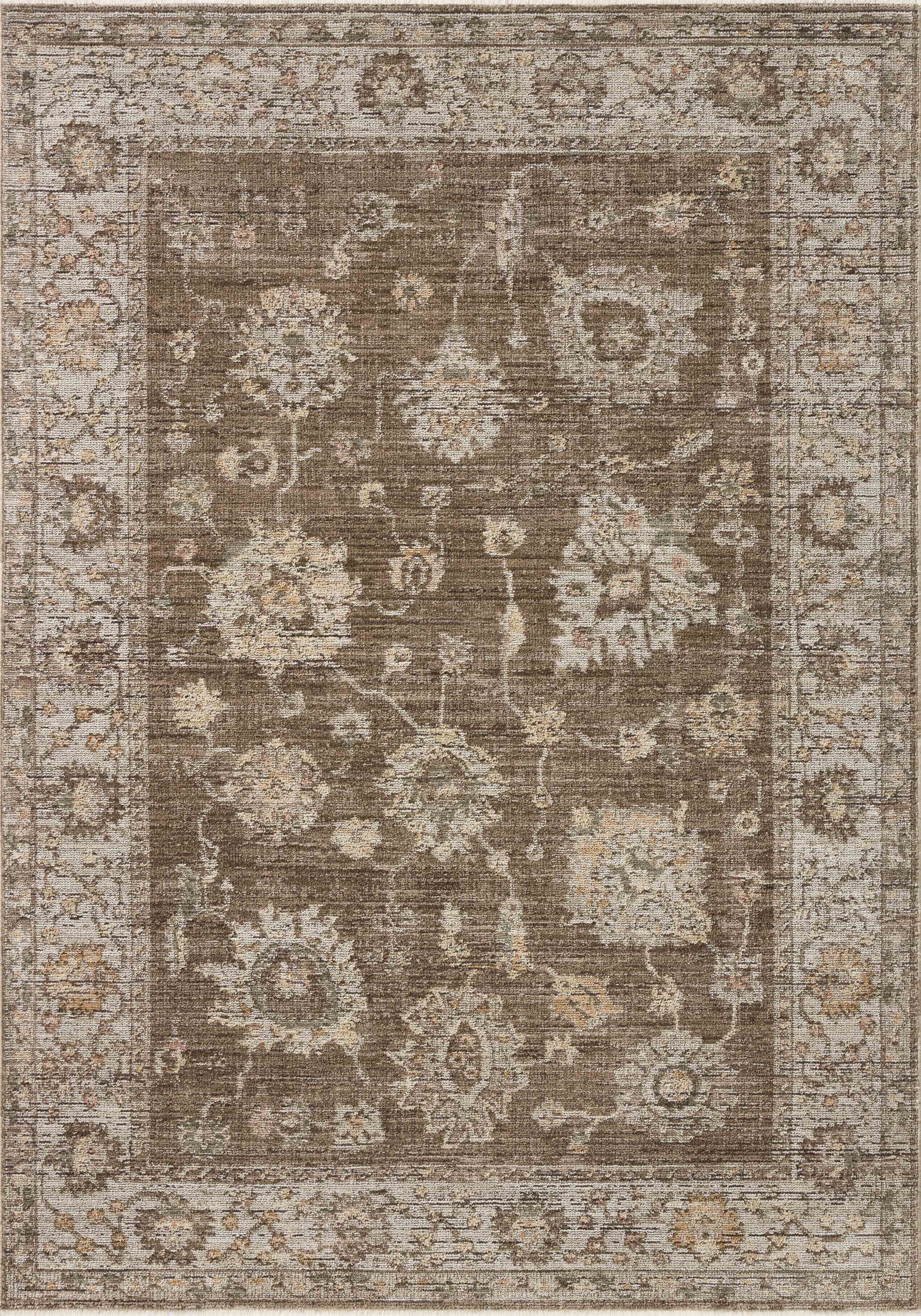 Bungalow Rose Jacobo Bark / Ivory Area Rug | Wayfair