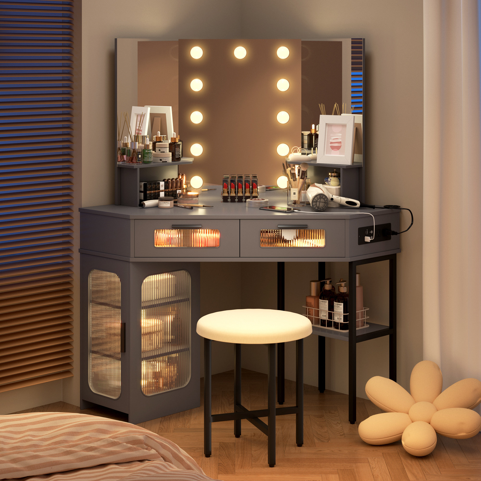 Wade Logan® Chantle Vanity & Reviews - Wayfair Canada