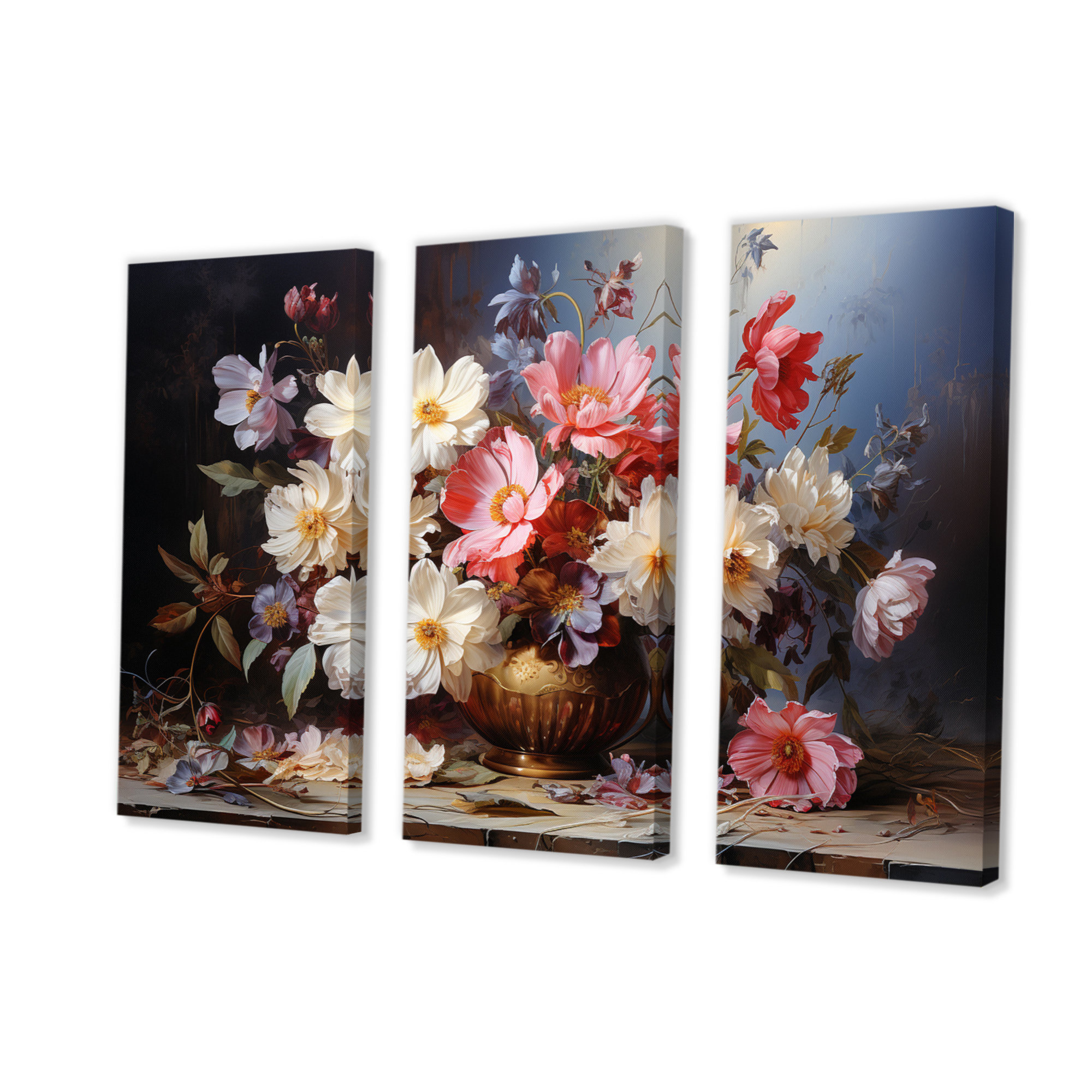 Charlton Home Wildflowers Eternal Blossoms Bouquet - Floral Wall Decor ...