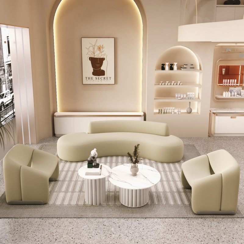 Lifton Modern Green Table And Chair Combination 5 - Piece Living Room ...