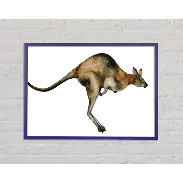 Union Rustic Kangaroo Hop - Single Picture Frame Print | Wayfair.co.uk