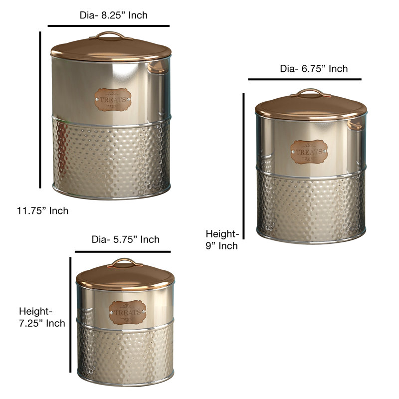 NU Steel Silver Food Storage Container With Vented Lid & Reviews | Wayfair