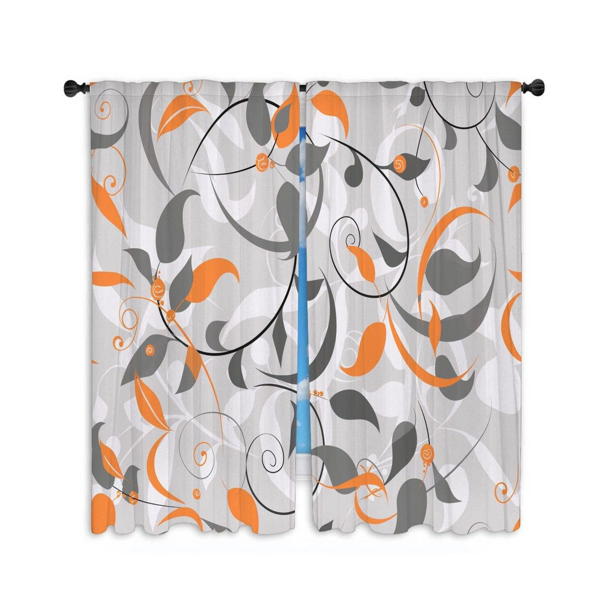 Wildon Home® Devonee Polyester Room Darkening Curtain Pair | Wayfair