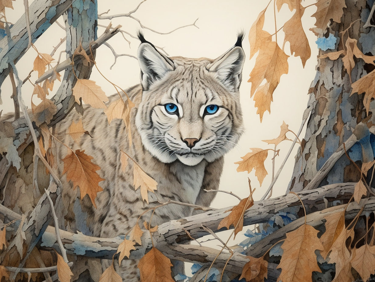 VisionDecor Bobcat Beige Bedding | Wayfair