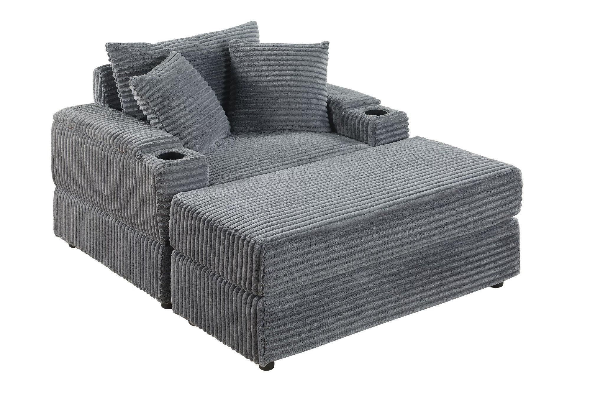 Latitude Run® Modular With Movable Chair Recliner Sofa | Wayfair