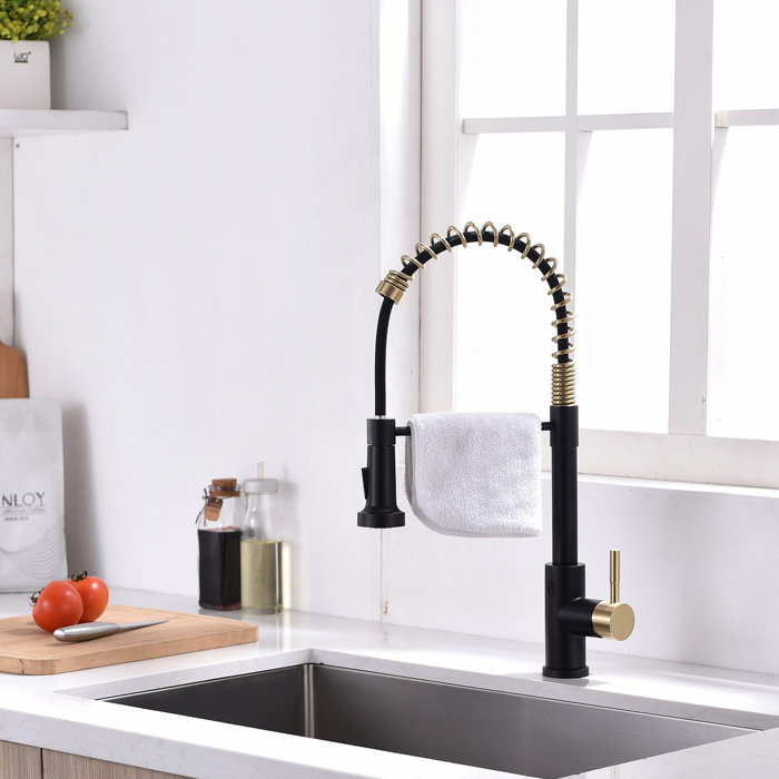Fapully Pull Down Touchless Kitchen Faucet & Reviews | Wayfair