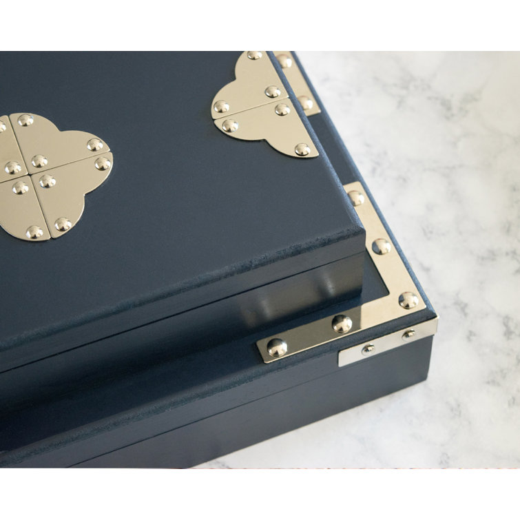 Dritz Home Campaign Textured Right Angle, Small, 3 Pack, Nickel ...