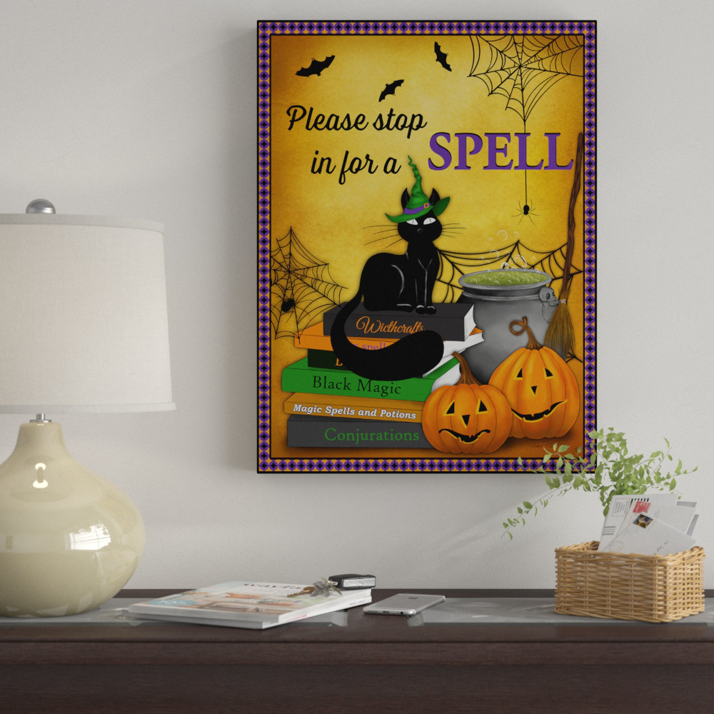 The Holiday Aisle® A Spell by Jean Plout - Graphic Art Print on Canvas ...