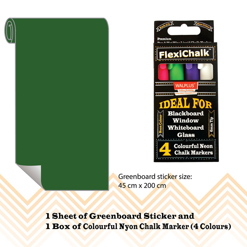 Symple Stuff Abstract Chalkboard Decal & Reviews | Wayfair