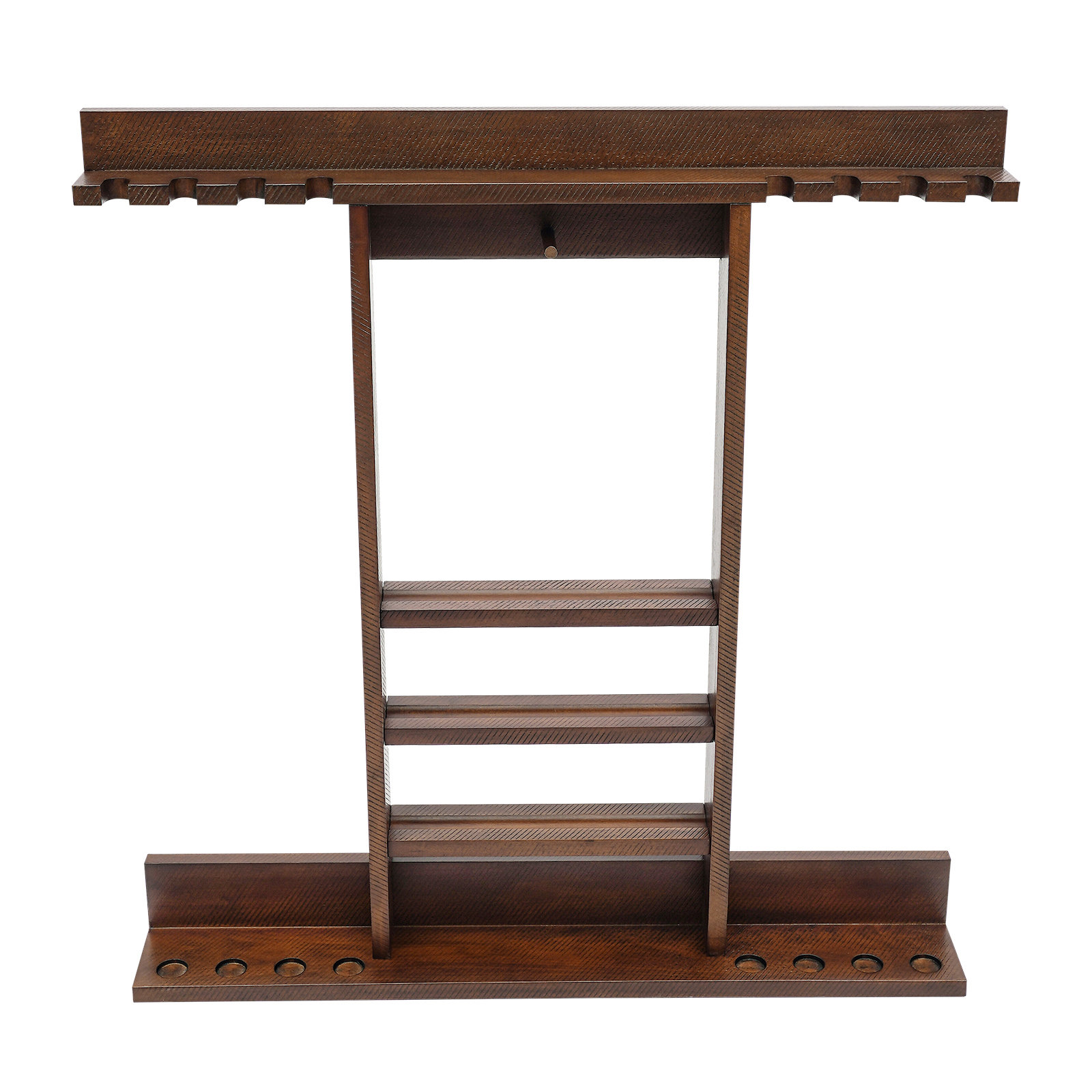 OUKANING 8-Hole Wall Mounted Wooden Pool Cue Rack - Wayfair Canada