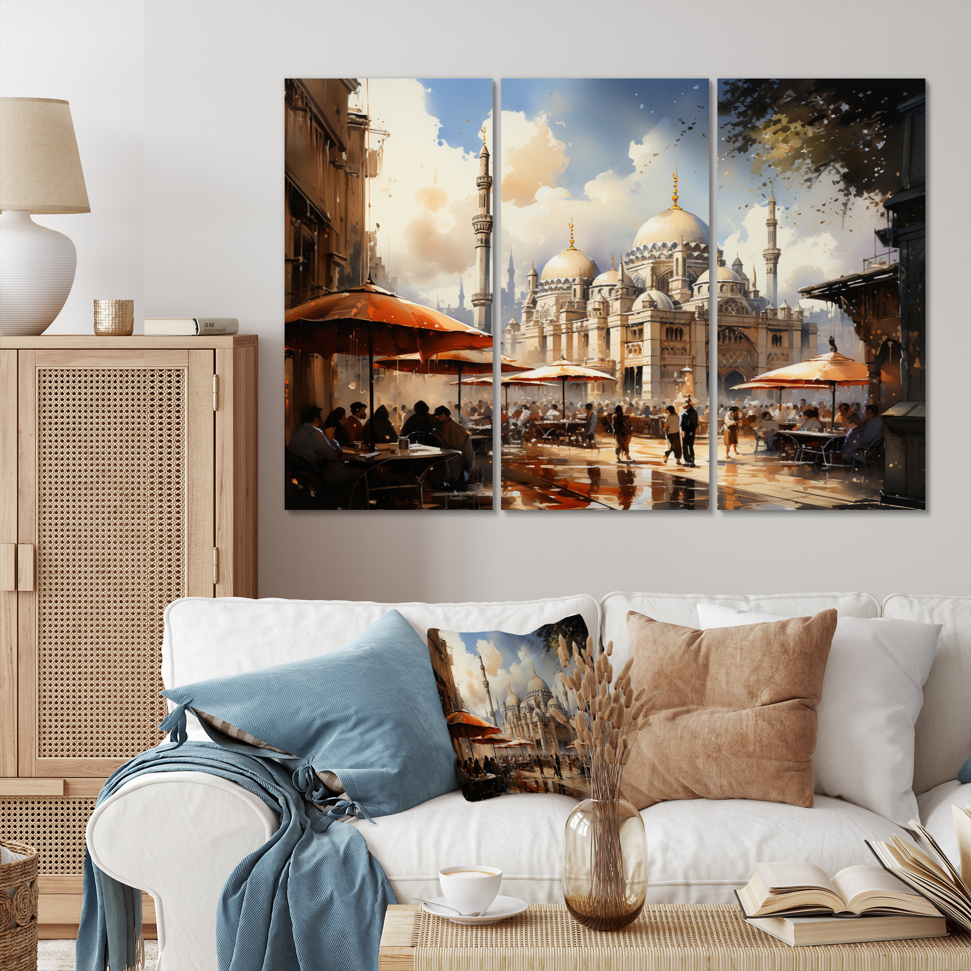 Red Barrel Studio® Islam Art Islamic Festivals I - Islamic Metal Wall ...