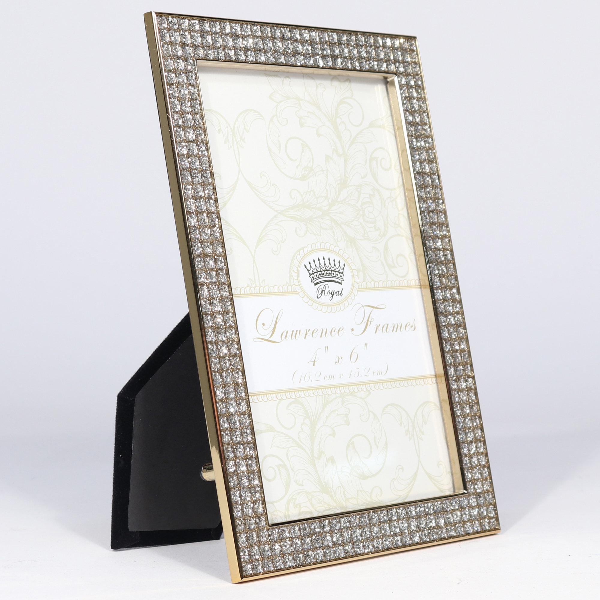 House of Hampton Barberton Turner Glitter Metal Picture Frame & Reviews ...