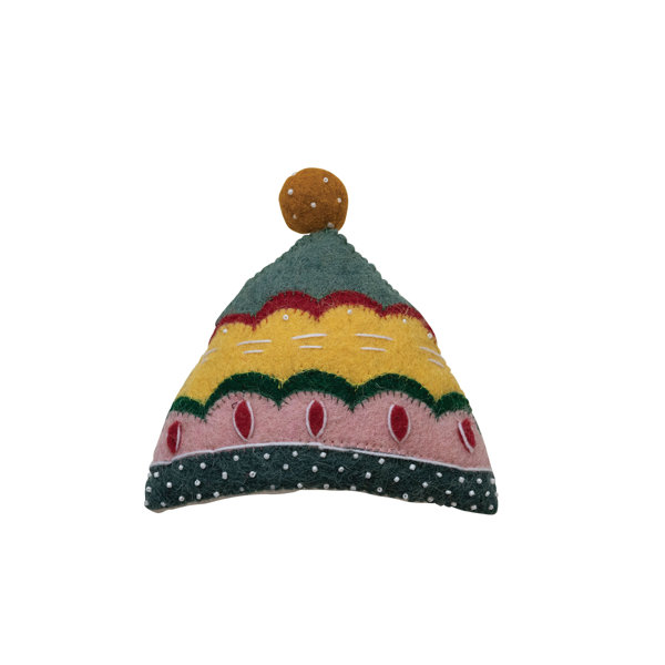 The Holiday Aisle® Irna Fabric Christmas Tree Topper | Wayfair