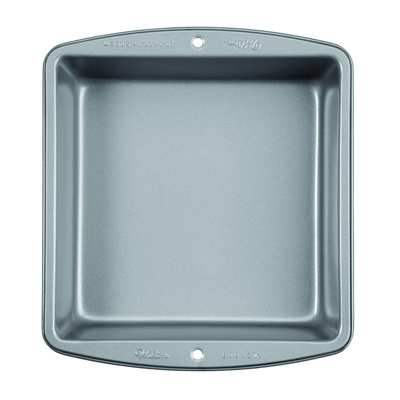 Wilton Non-Stick Square 8" Cake Pan & Reviews | Wayfair