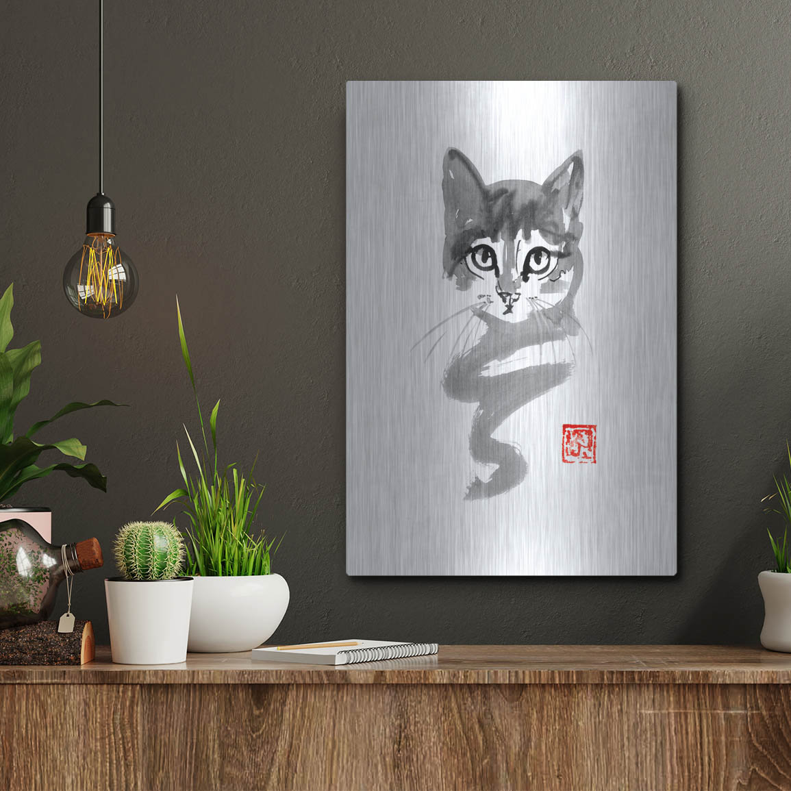 Luxe Metal Art 'Chat Line' By Pechane, Metal Wall " Chat Line " by ...