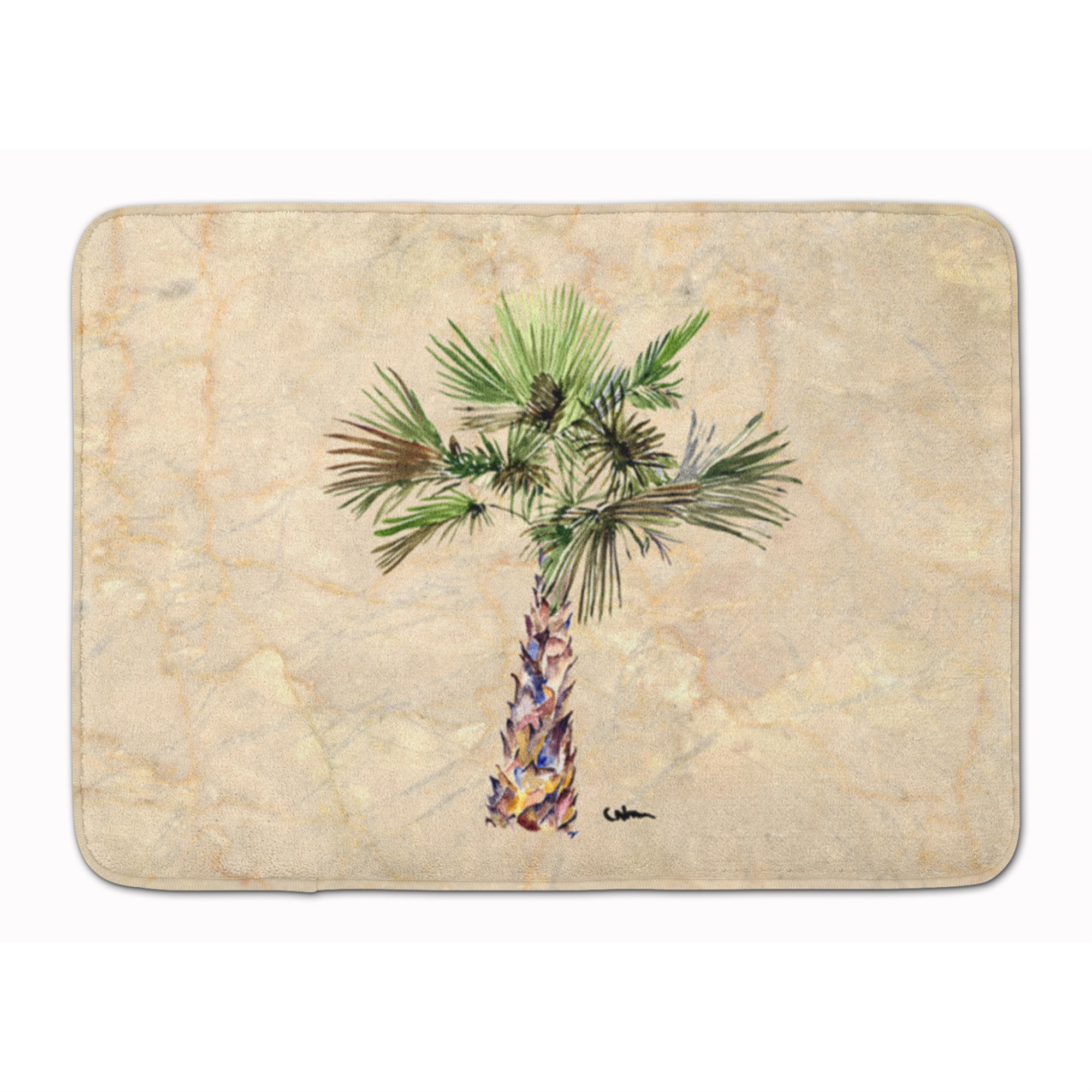 Bay Isle Home™ Caressa Palm Tree Kitchen Mat | Wayfair