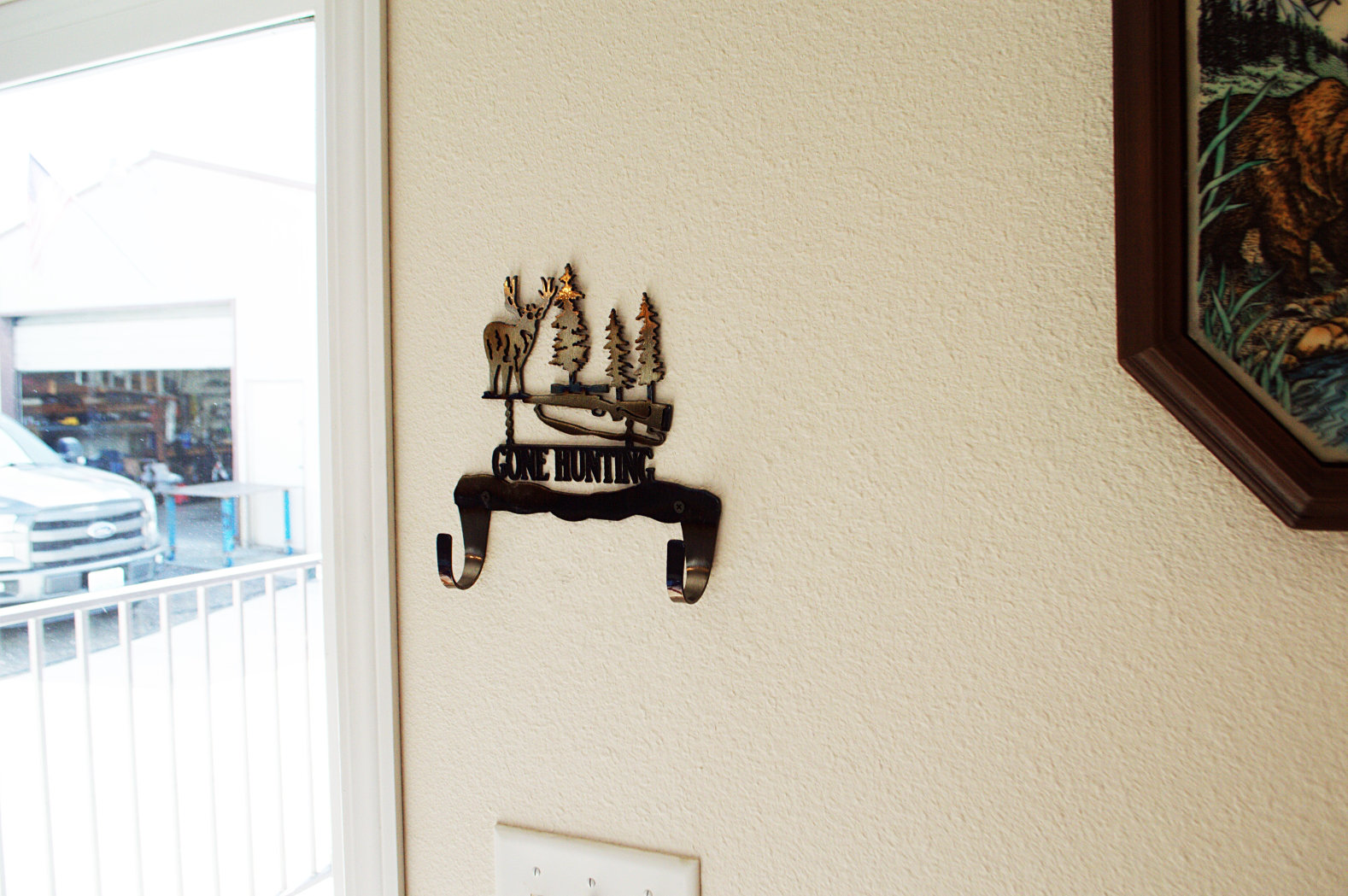 Millwood Pines MULE DEER GONE HUNTING COAT HOOK - Wayfair Canada