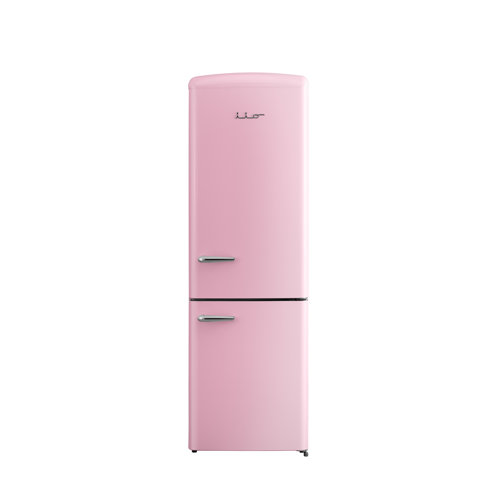 iio RR2 12 cu. ft. Retro Refrigerator Full Size Fridge Bottom Freezer ...
