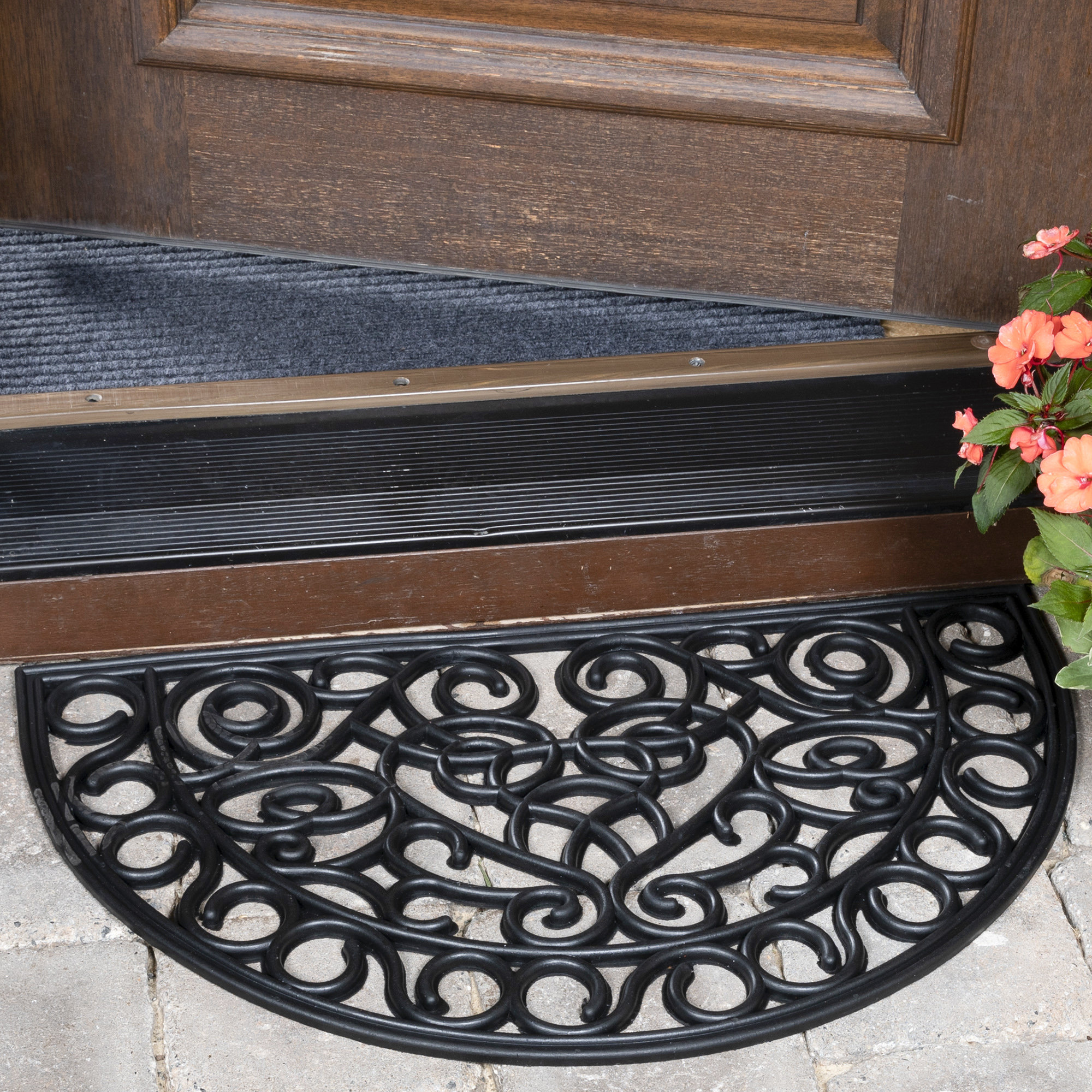 Ottomanson RDM Slice Doormat & Reviews | Wayfair