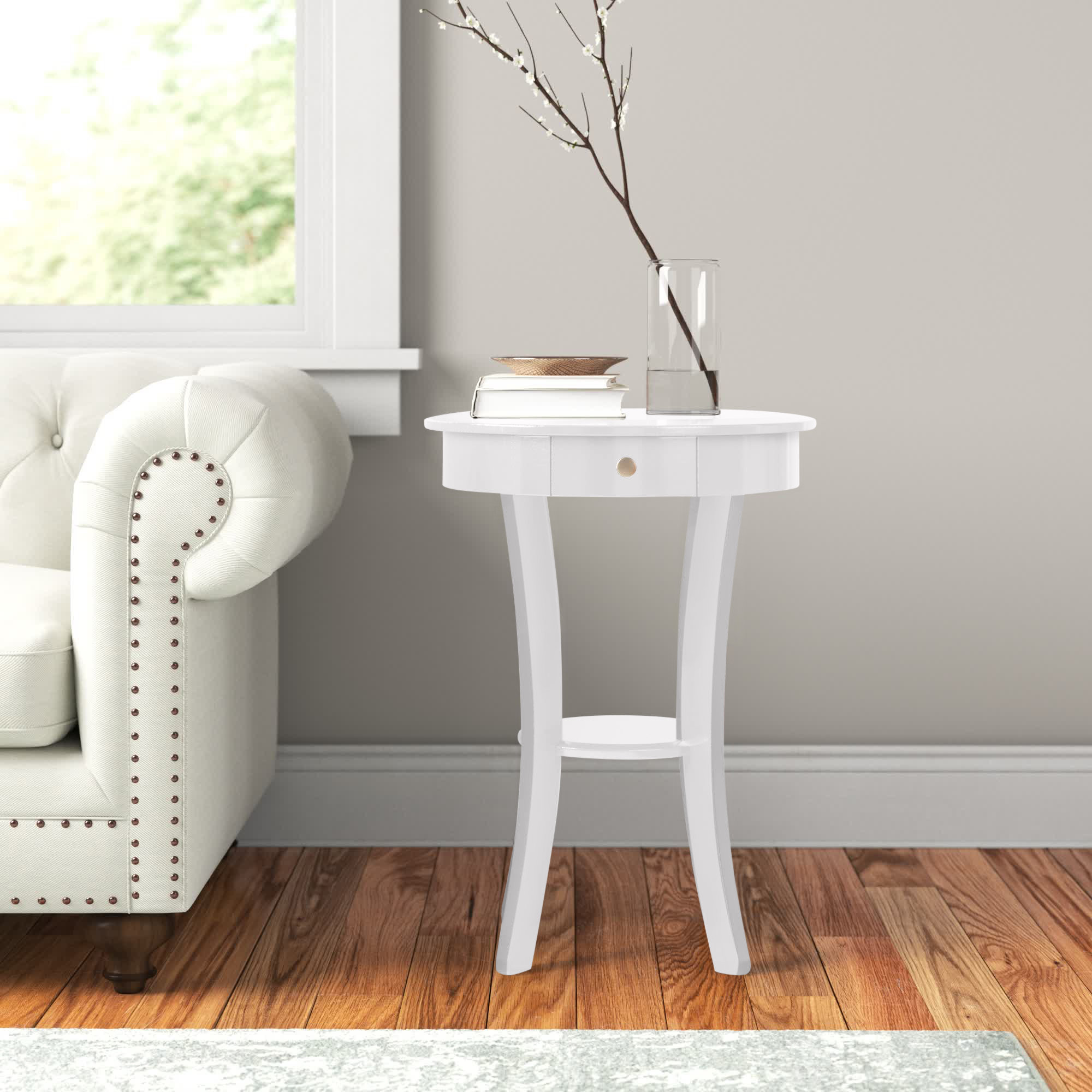 Three Posts End Table with Storage & Reviews - Wayfair Canada