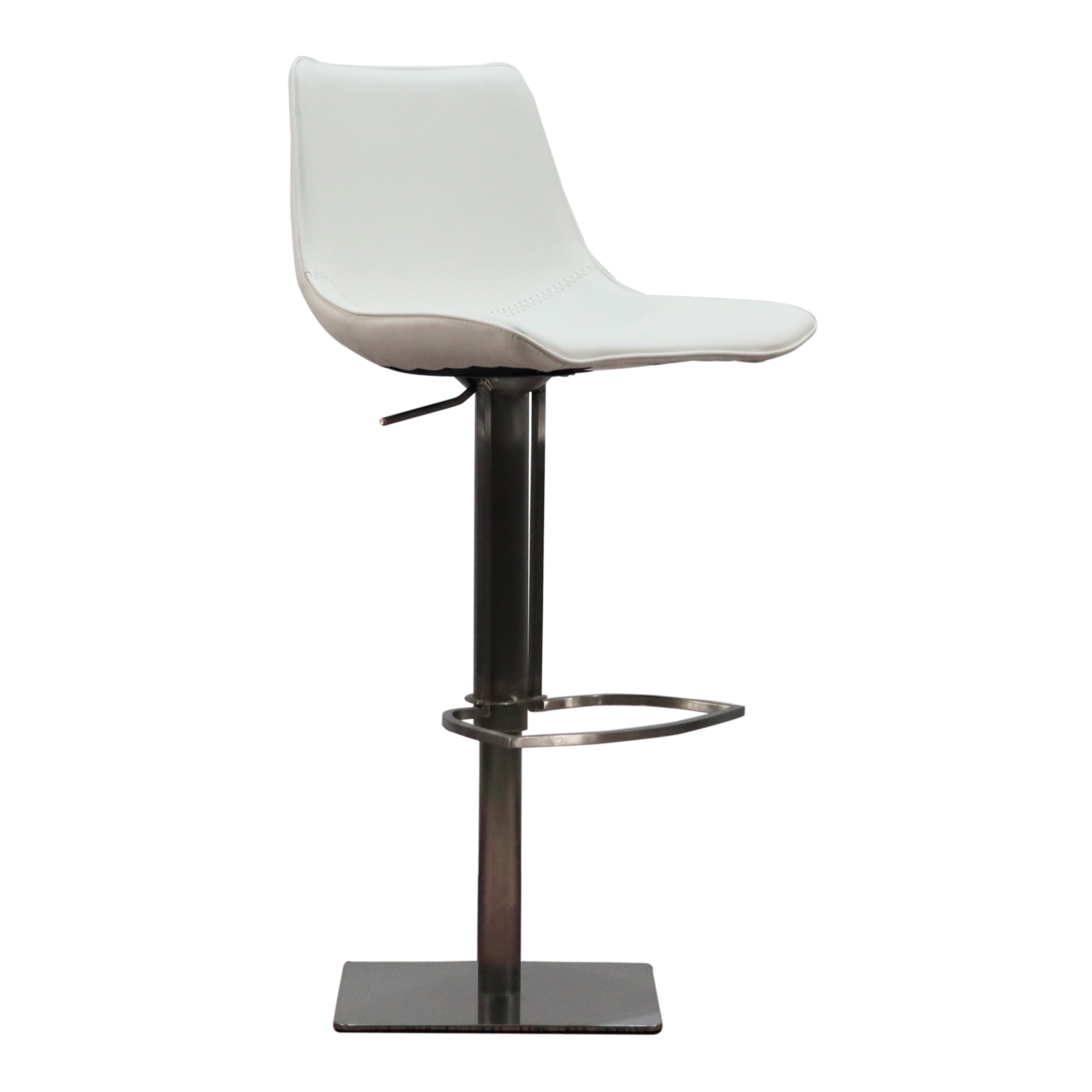 Latitude Run® Swivel Upholstered Adjustable Height Counter Stool with ...