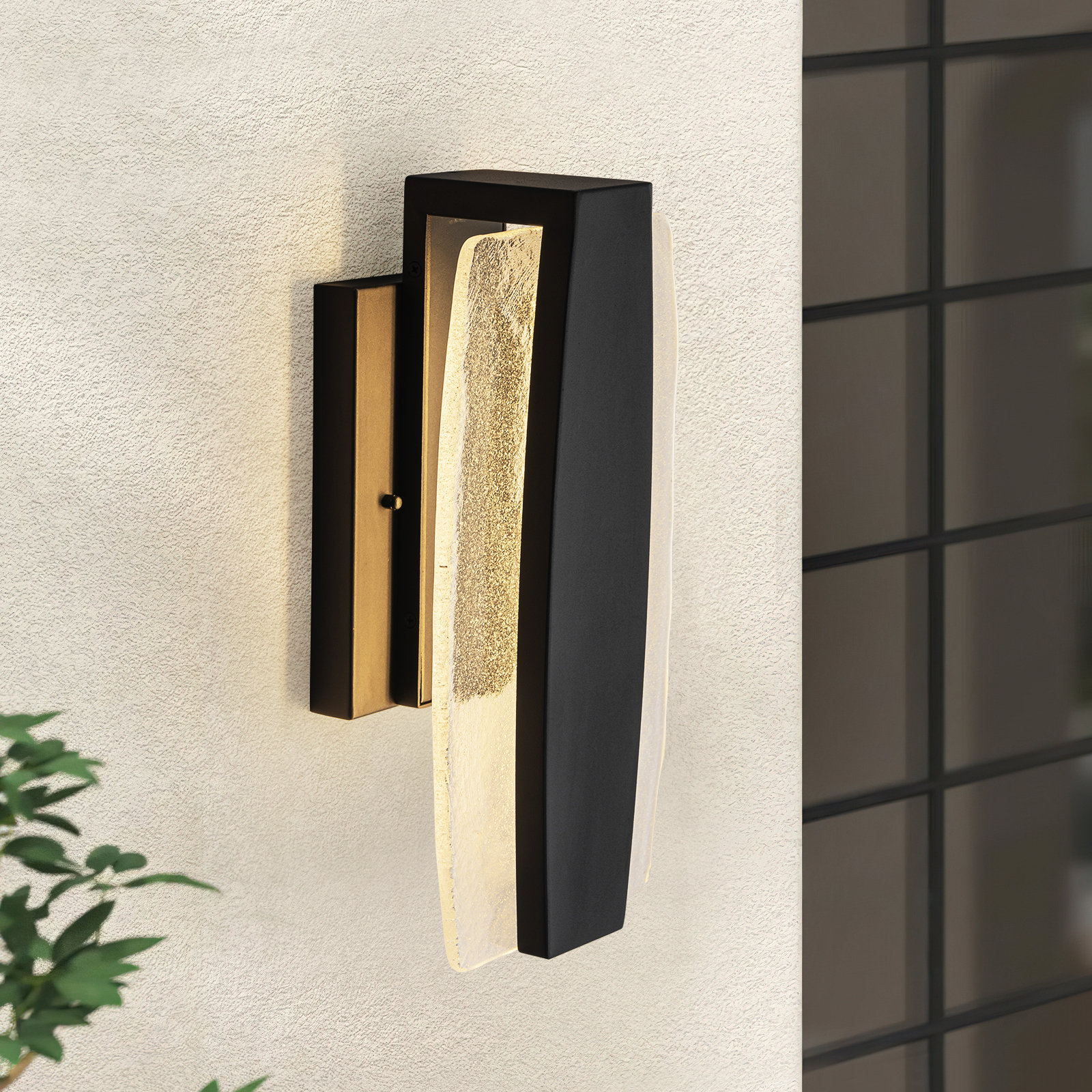 Wrought Studio™ Nalia LED Outdoor Wall Light | Wayfair