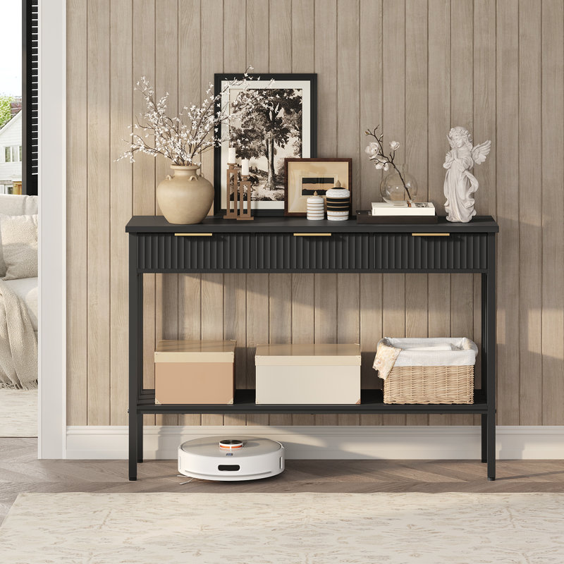 17 Stories 47.2" Console Table with Storage - Wayfair Canada