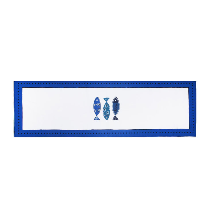 Excelsa Ocean Rectangle No Pattern And Not Solid Colour Cotton Table ...