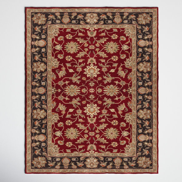 Birch Lane™ Byler Hand Tufted Wool Oriental Indoor Rug & Reviews | Wayfair