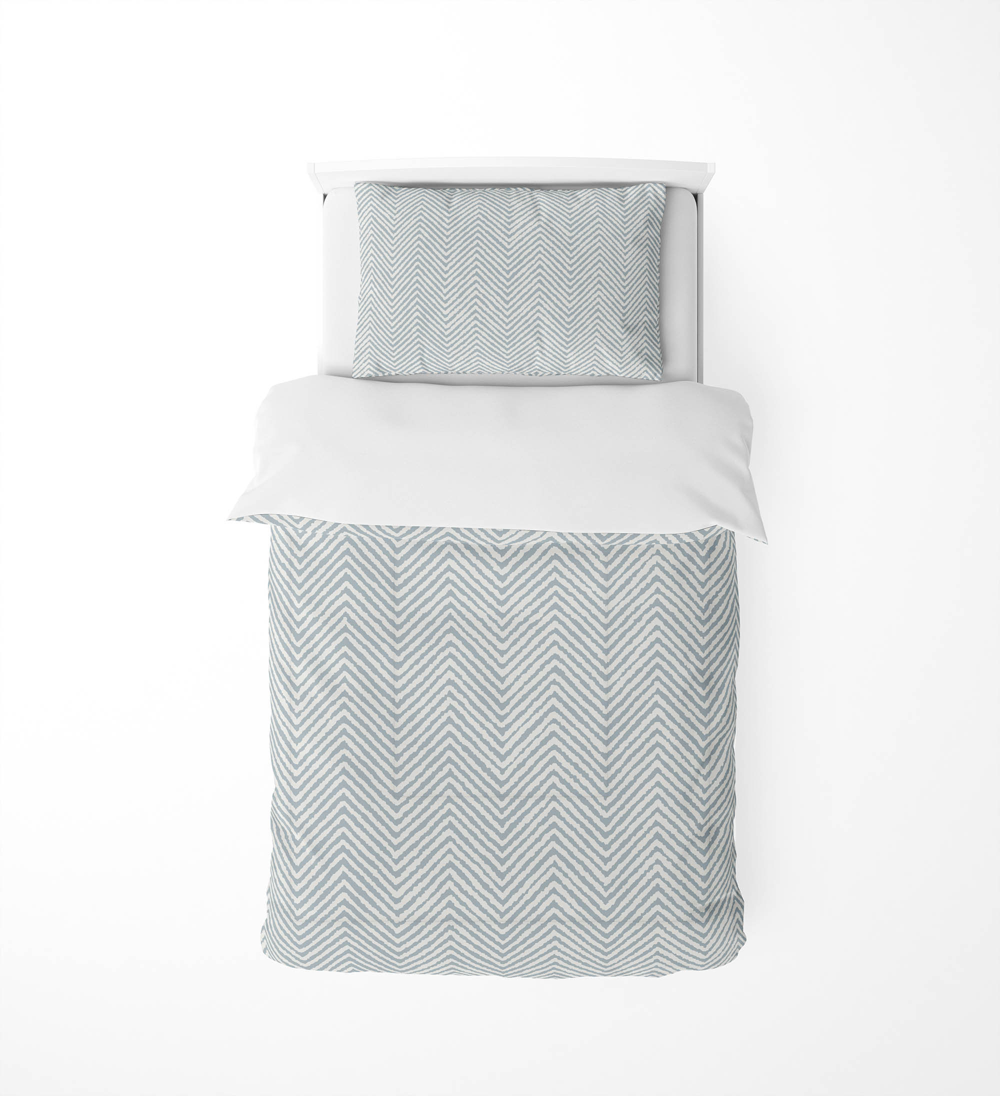 Christopher's Corner Chevron Groove Comforter Set | Wayfair