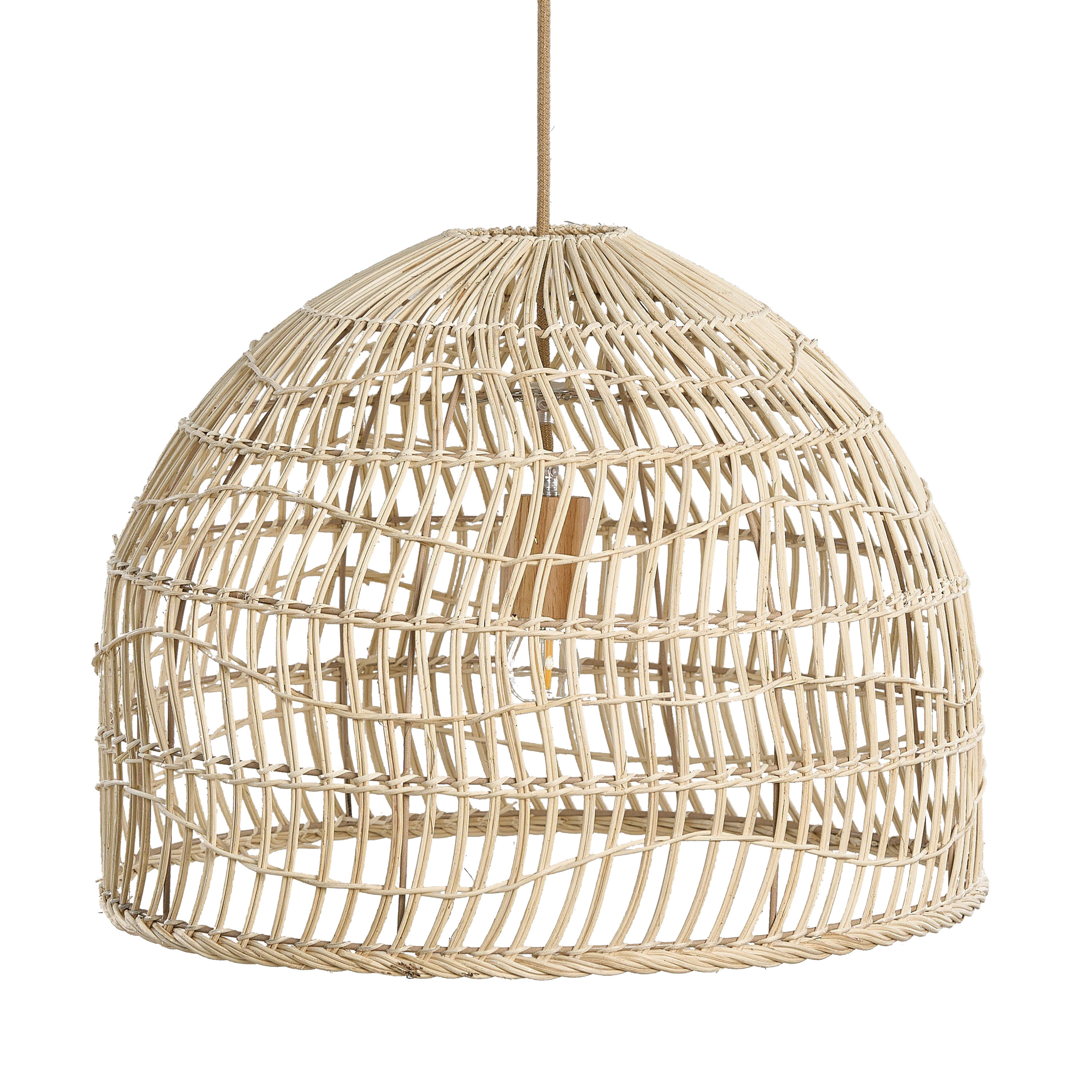Bay Isle Home™ Jace Rattan Pendant Light - Wayfair Canada