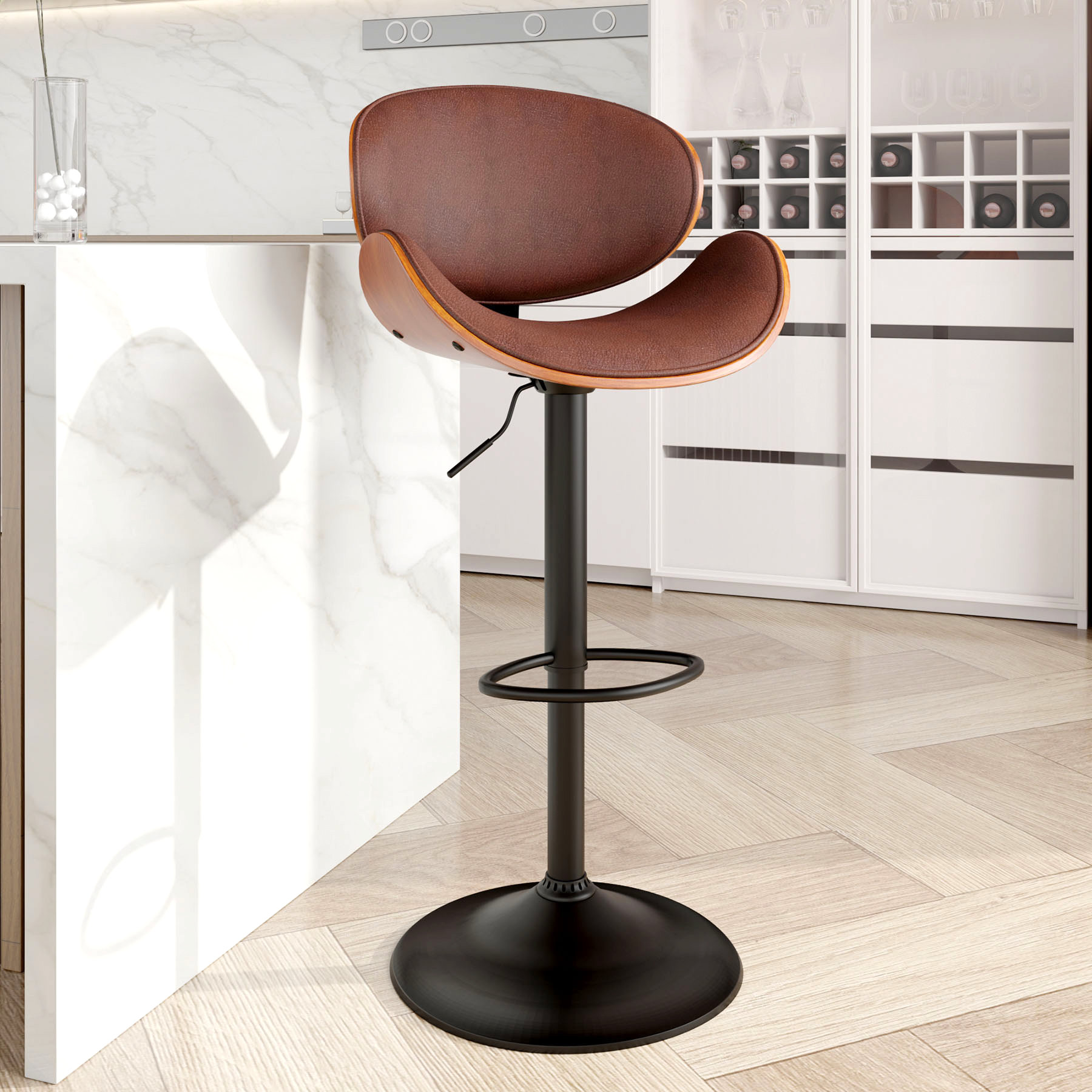 George Oliver Industrial - Inspired Bar Stools: Durable and Trendy ...