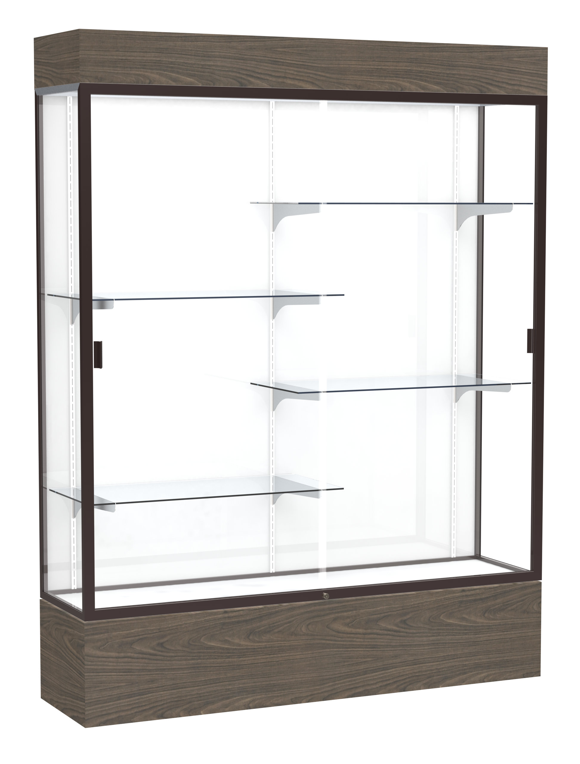 Ghent Reliant Series 80'' H x 60'' W Metal Display Cases | Wayfair