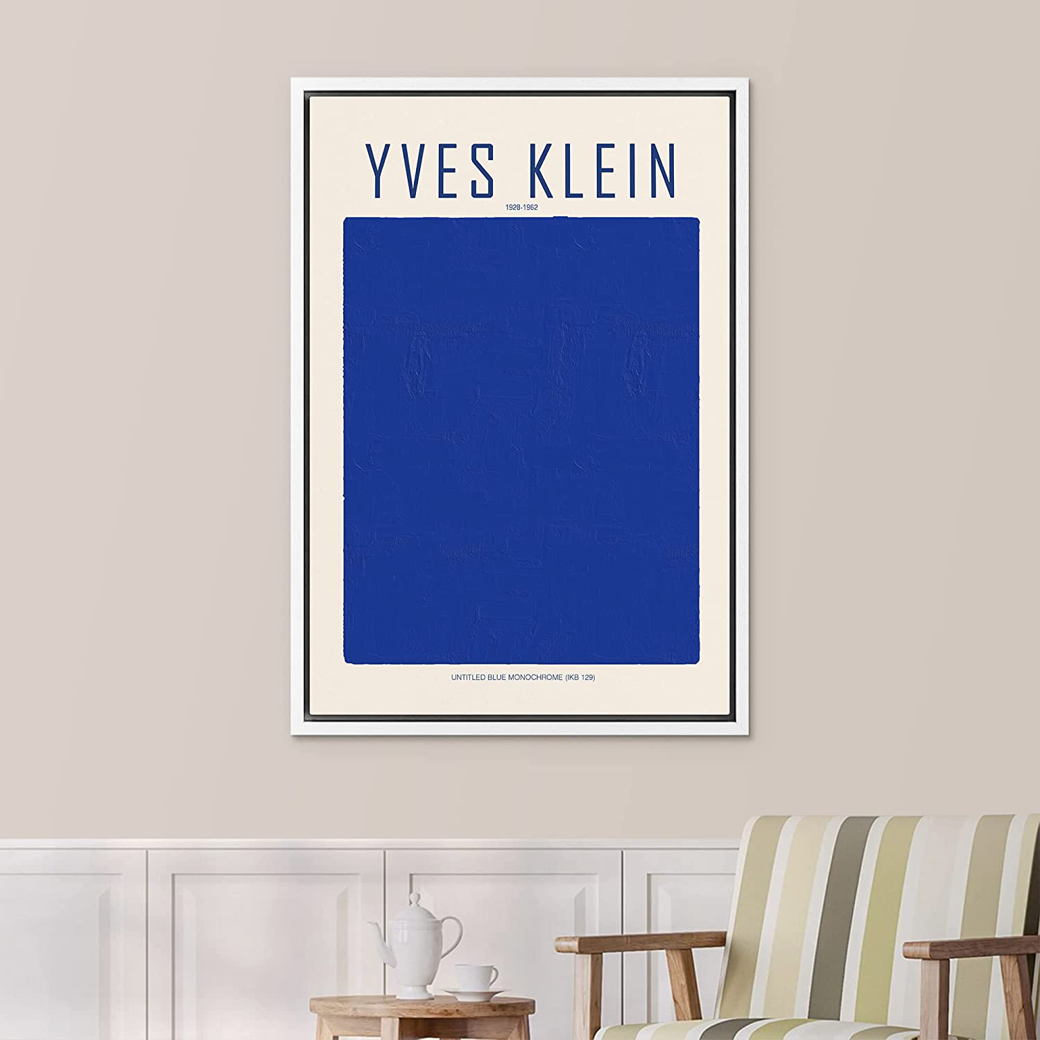 SIGNLEADER Monochrome Block Abstract Shapes Illustrations by Yves Klein ...