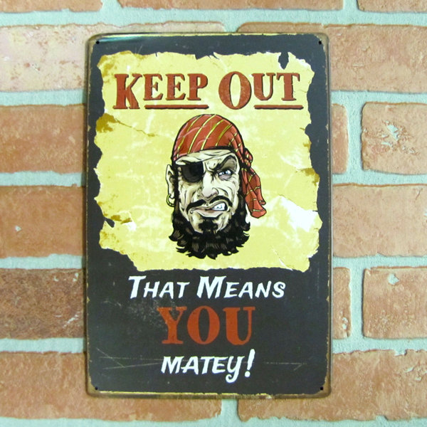 Treasure Gurus Metal Sign Wall Decor | Wayfair