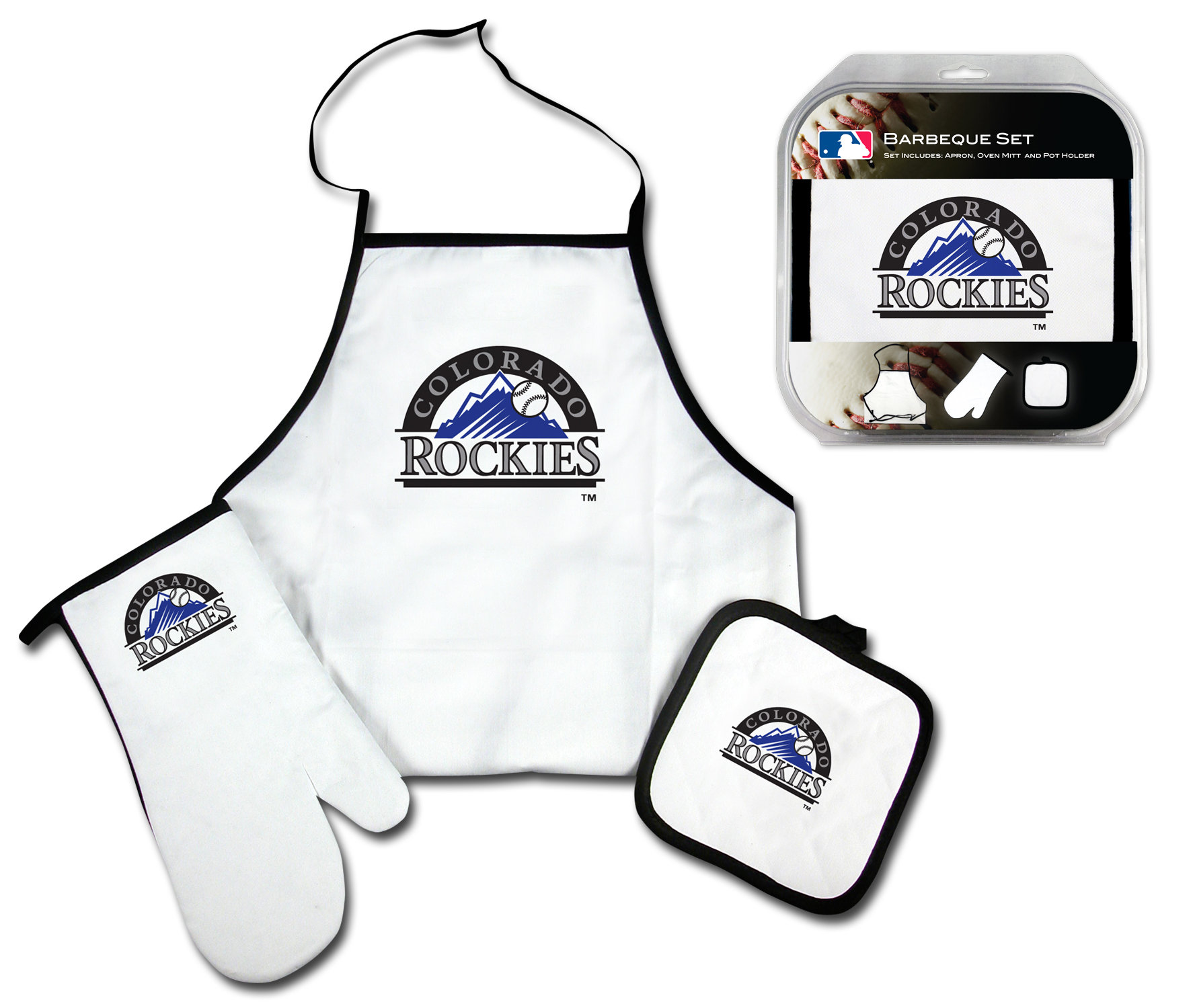 McArthur Towel & Sports Chicago Cubs 3 Piece BBQ Barbeque Set - Wayfair ...