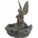 Happy Larry Ehrlich Concrete Solar Fairy Leaf Garden Water Fountain ...