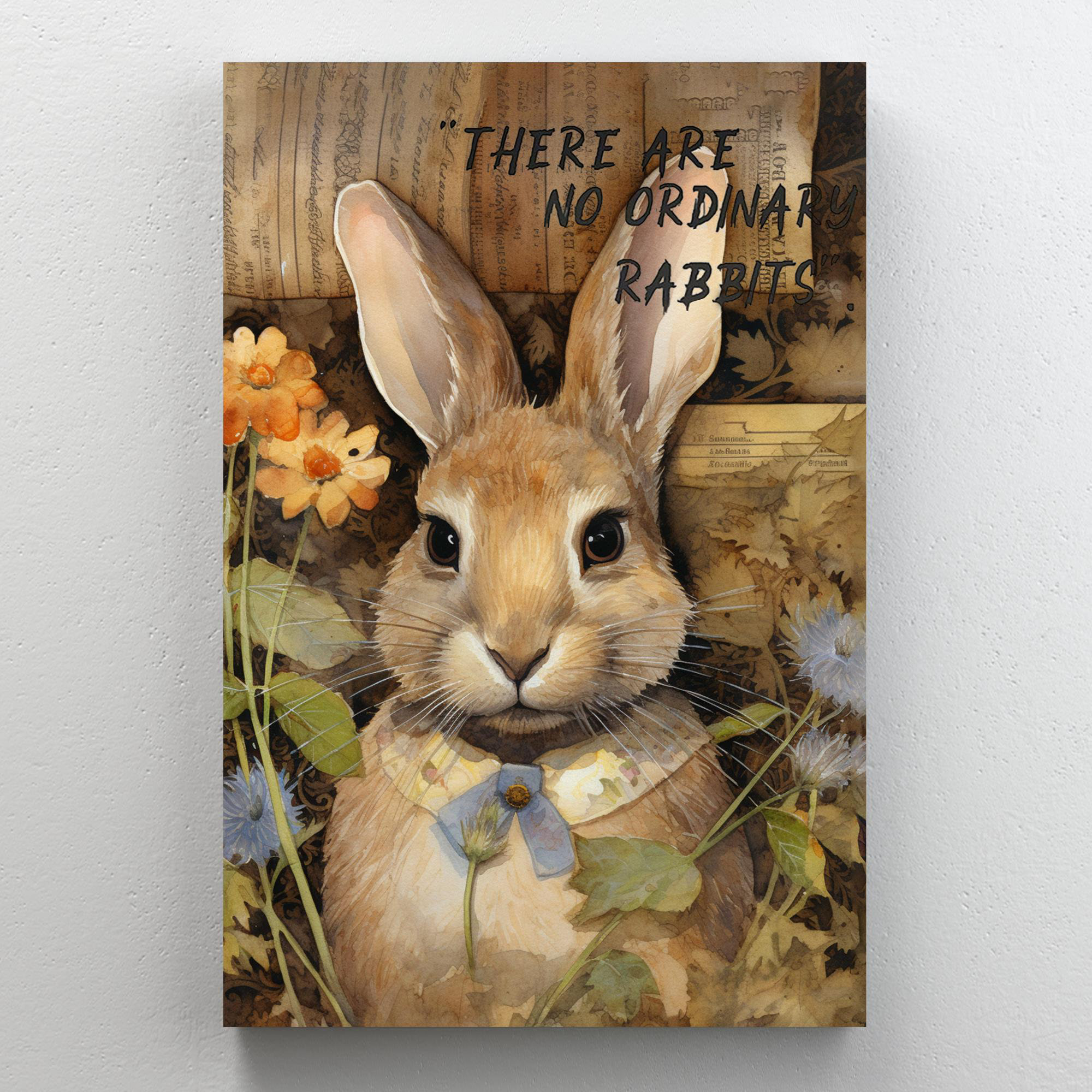 Trinx There Are No Ordinary Rabbits On Canvas Graphic Art | Wayfair