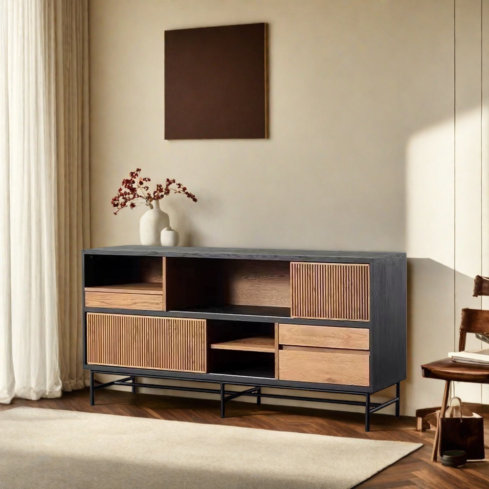 marlao A Hand-Carved Multi-Functional Sideboard | Wayfair