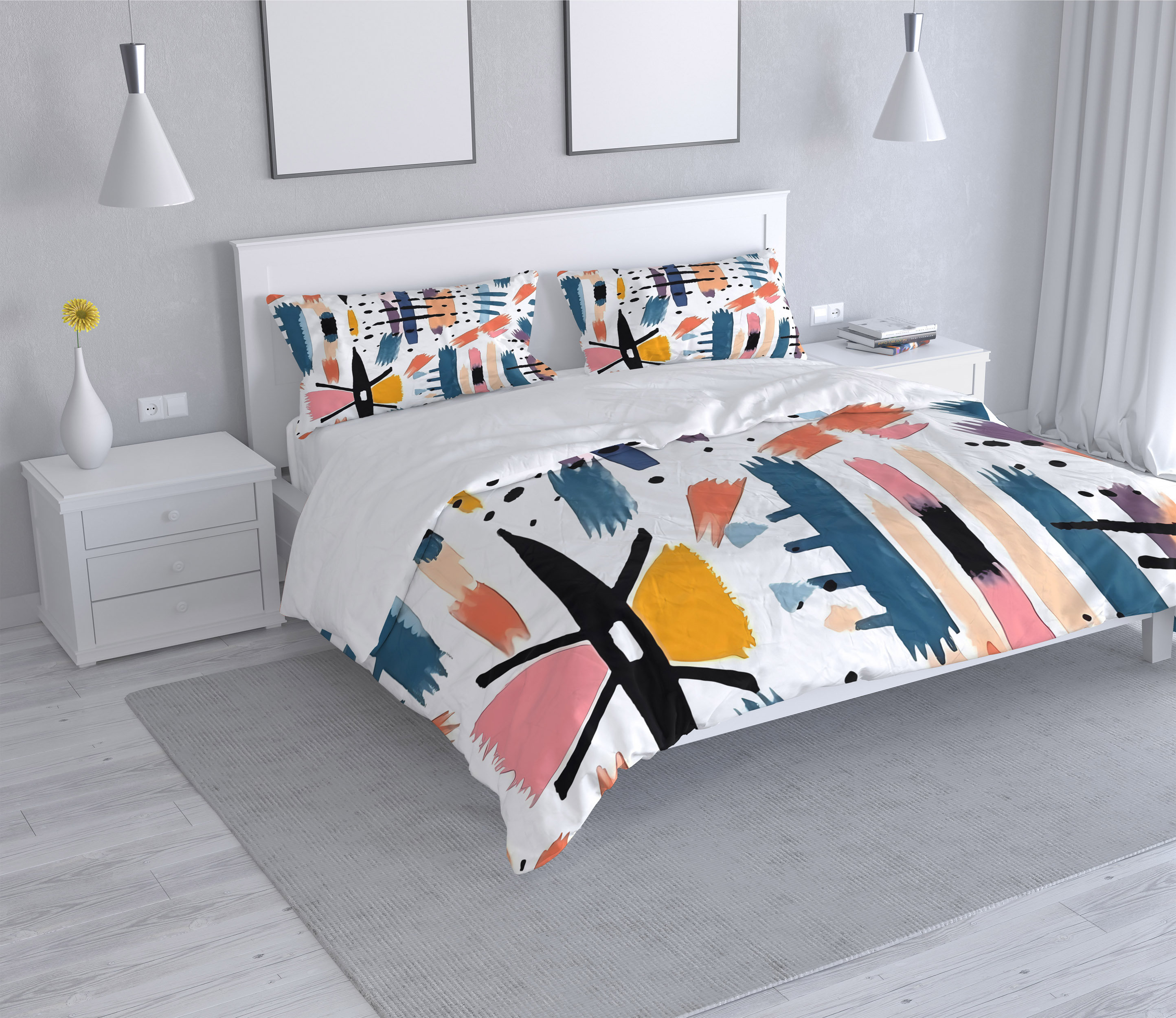 Folk N Funky Duvet Cover Set | Wayfair