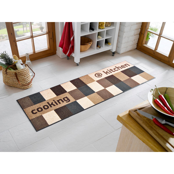 Wash+dry 60 x 180 cm Innenbereich-Fußmatte Design | Wayfair.de